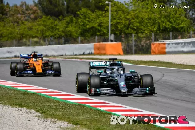 Mercedes i McLaren w testach po wyścigu GP Hiszpanii 2019 - SoyMotor