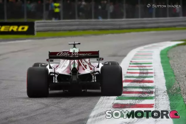 Алфа Ромео дар GP Италия F1 2019: Ҷумъа