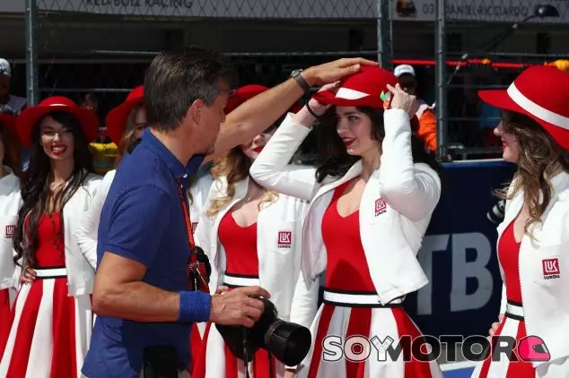 Stewardesses at the 2017 Russian GP – SoyMotor.com