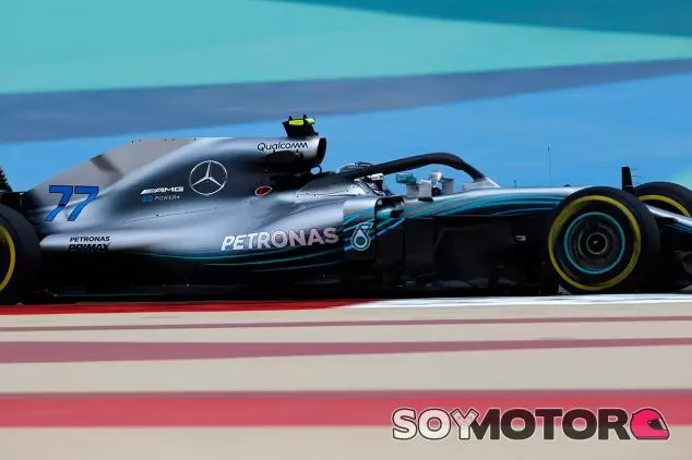 Valtteri Bottas i Bahrain