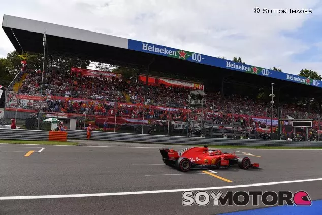 Sebastian Vettel by de 2018 Italjaanske Grand Prix