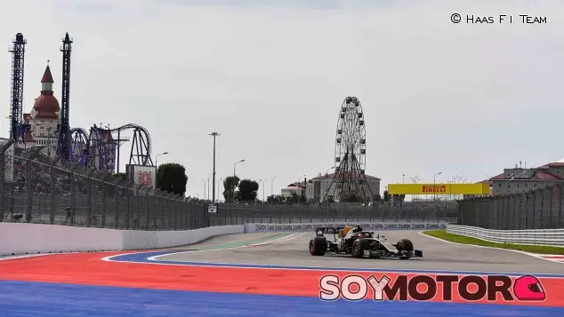 Haas sa Russian GP F1 2019: Biyernes