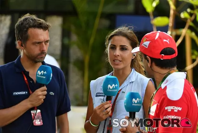 Albert Fábrega, Noemí de Miguel e Marc Gené a Sepang