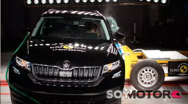 Die Skoda Kodiaq skitter in die Euro NCAP-toetse: vyf sterre!
