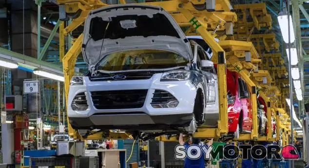 Apejọ ila ti Ford factory ni Almussafes - SoyMotor