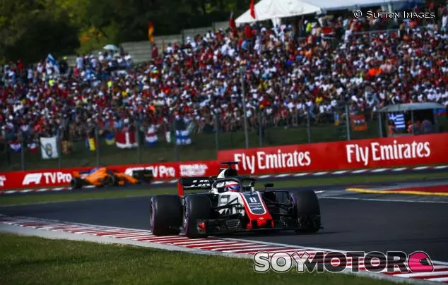 Grosjean naheng ea Hungary