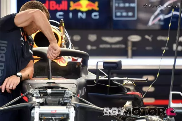 Bag-ong Red Bull rear-view mirror nga konsepto sa Spa