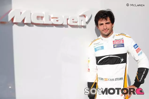 Carlos Sainz în Yas Marina