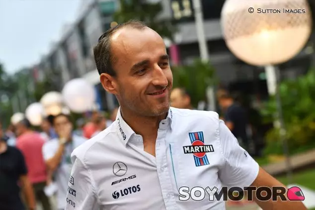 Robert Kubica hauv Marina Bay