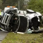 Foto di un incidente registrato su una strada secondaria in Spagna - SoyMotor