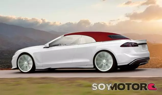 Tesla Model S kabrió