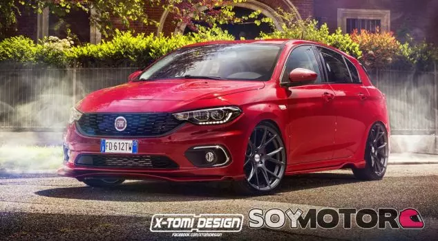 Kết xuất Fiat Tipo Sport - Thiết kế X-Tomy