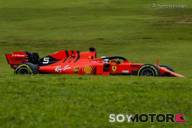 I-Ferrari isuka ngokuphindwe kabili ku-Free Practice 2 e-Brazil