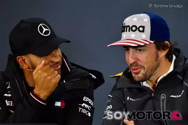 Lewis Hamilton i Fernando Alonso u Austinu