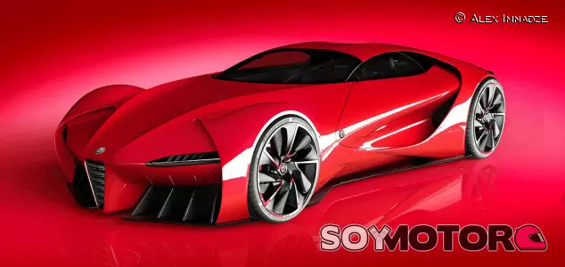 Alfa Romeo 6C Disco Volante Concept: izjemna vizija