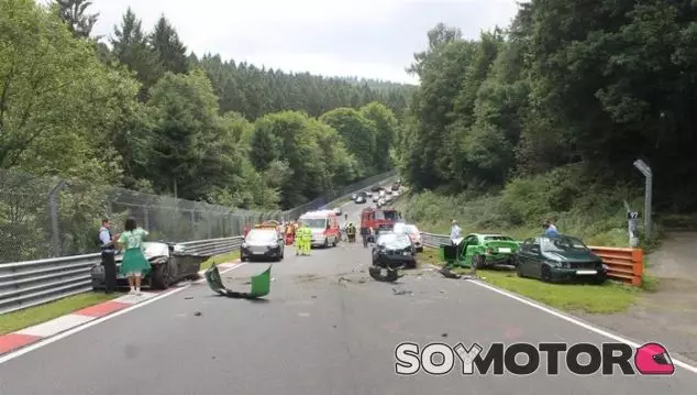 Ngozi ya Nürburgring August 14