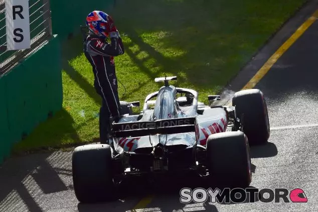 Romain Grosjean ava muri Albert Park - SoyMotor.com