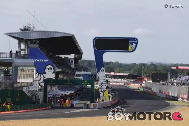 Toyota hits hard in the preparatory test of the 24h of Le Mans