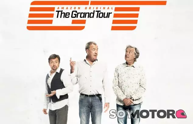 De Grand Tour, de Clarkson, Hammond a May Serien op Amazon, ass schonn amgaang - SoyMotor