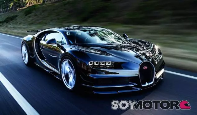 La Bugatti Chiron impresas kaj ĝiaj 1,500 ĉevaloj faras ĝin eĉ pli - SoyMotor