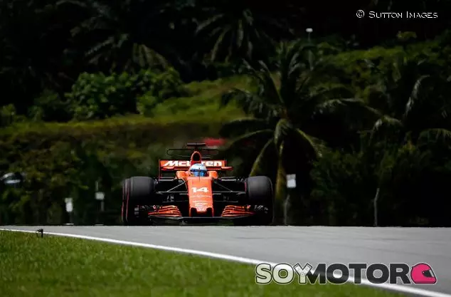 Fernando Alonso w Sepang