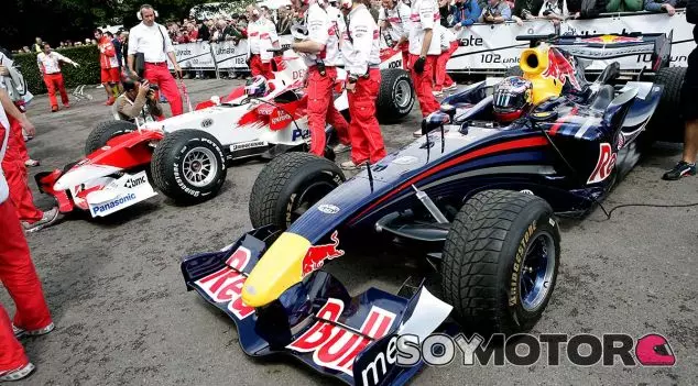 Red Bull à l'édition 2007 de Goodwood