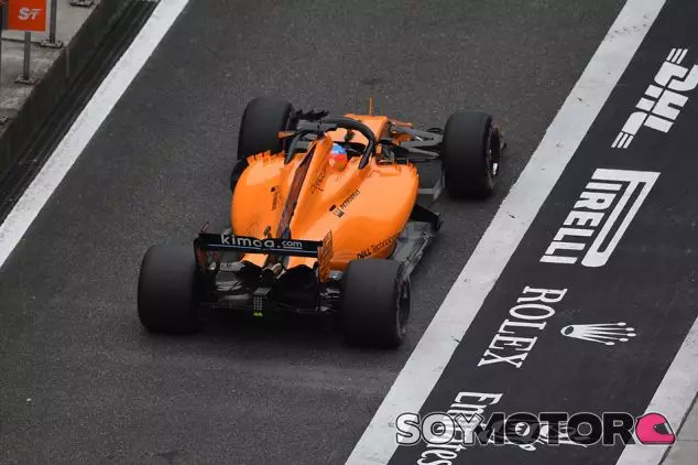 Fernando Alonso i Shanghai