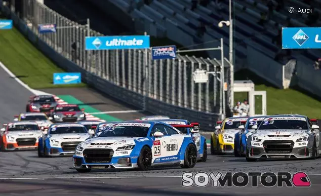 Start på løb 1 i Audi TT Cup på Red Bull Ring - SoyMotor