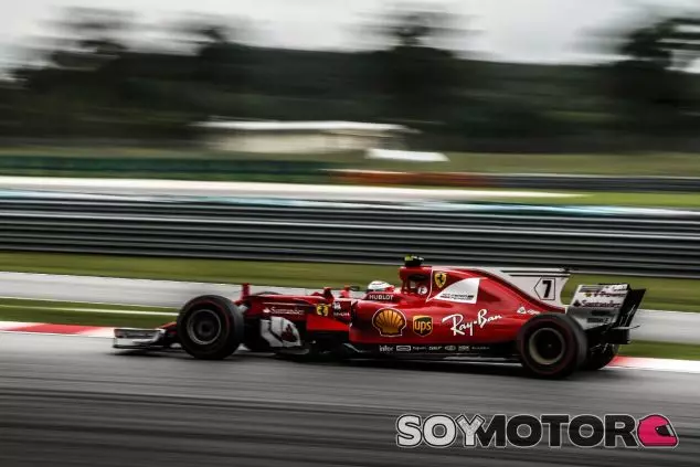 Raikkonen hauv Sepang