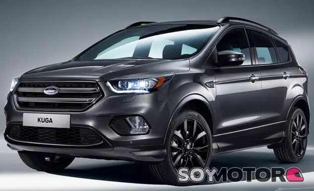 De Ford Kuga 2016 debutearret in nij front, hoewol it mar ien fan syn protte novelties is - SoyMotor