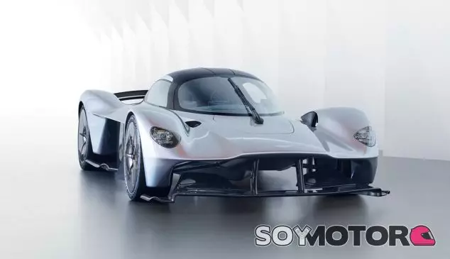 Nouvo supercar sa a pral anba a Aston Martin Valkyrie, yon modèl ki montre atik la - SoyMotor