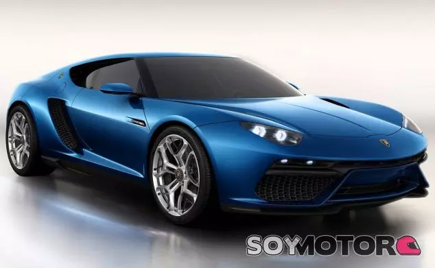 Bildet tilsvarer Lamborghini Asterion, en modell presentert på Paris Motor Show 2014 - SoyMotor