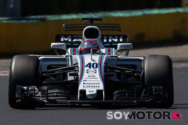 Robert Kubica, med FW40 på Hungaroring i maj