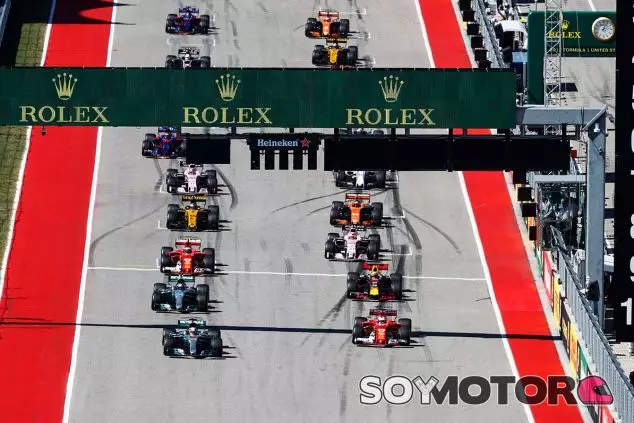 USA:s Grand Prix startar