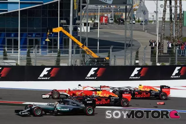 Starten på den russiske GP var ret begivenhedsrig - LaF1