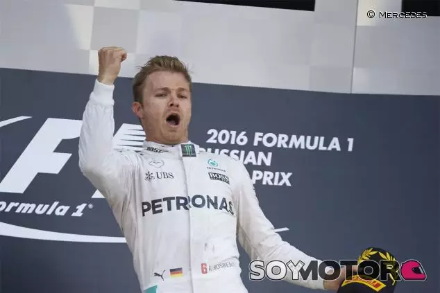 Rosberg is fjouwer fan fjouwer yn 2016 - LaF1