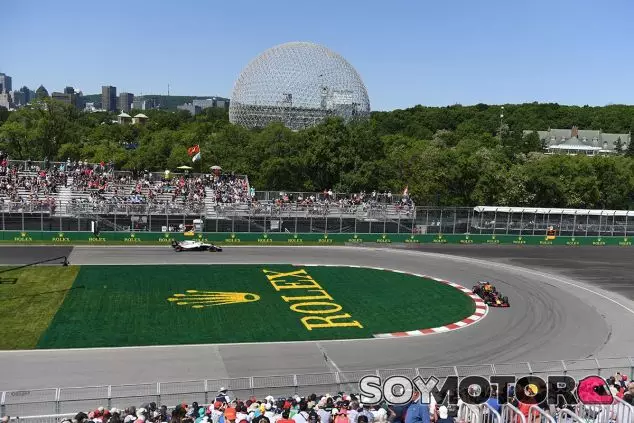 Max Verstappen på Circuit Gilles Villeneuve, Canada - SoyMotor