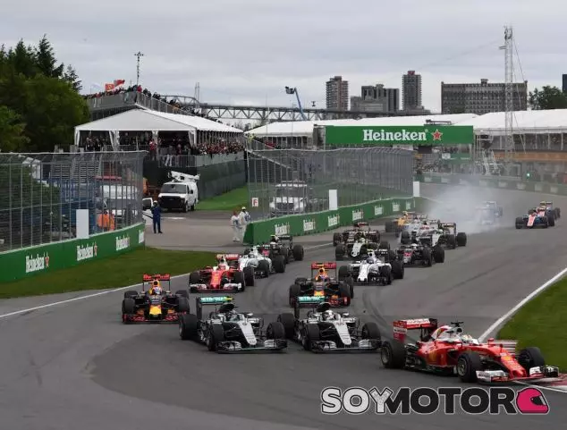 Partida do Grande Prêmio do Canadá - LaF1