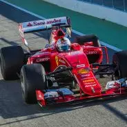 Sebastian Vettel i testet han gjorde med Pirelli i Montmeló, i början av september - LaF1