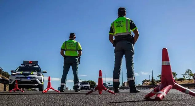 Controle van de Guardia Civil