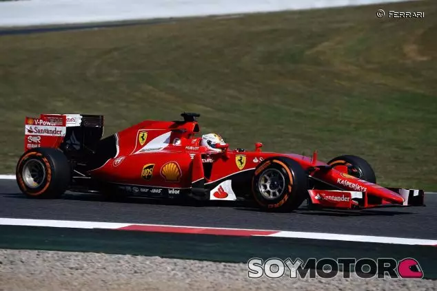 Vettel imtella fuq l-SF15-T - LaF1.es