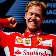 Sebastian Vettel אויף די פּאָסטאַמענט אין אונגארן - LaF1.es