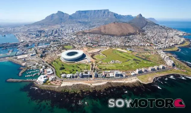 Aerial view of Cape Town - LaF1.es