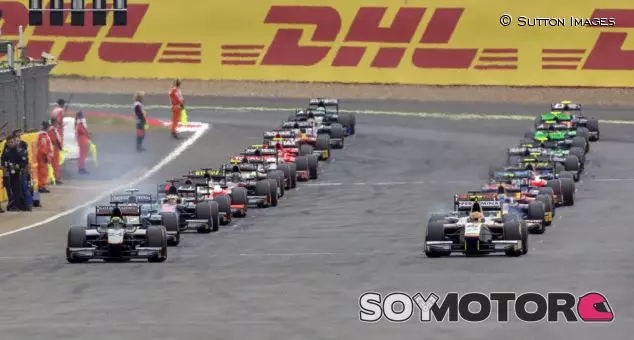 Grila de start GP2 la Silverstone - LaF1