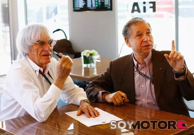 Jean Todt a Bernie Ecclestone - LaF1.es