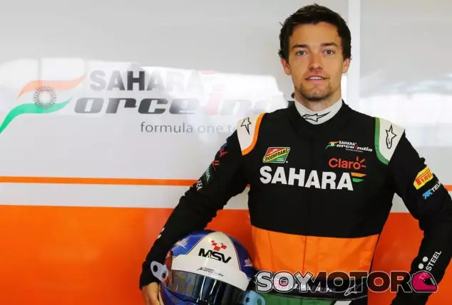 Jolyon Palmer သည် Force India - LaF1.es နှင့် Abu Dhabi စမ်းသပ်မှုများအတွင်း