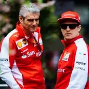 Maurizio Arrivabene e Kimi Raikkonen - LaF1