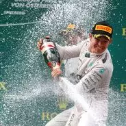 Nico Rosberg na stupních vítězů Velké ceny Rakouska - LaF1