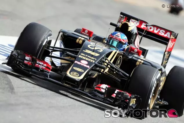 Palmer avec Lotus à Barcelone - LaF1.es