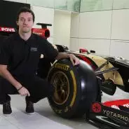 Palmer ua tus tsav tsheb Lotus - LaF1.es